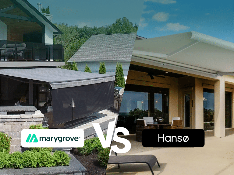 Marygrove vs. Hanso Retractable Awnings | Who Should You Choose?